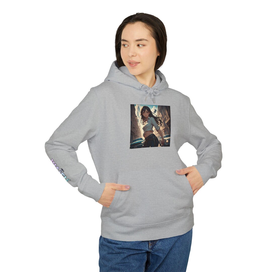 Waifu Brand Hoodie | Anime Logo Streetwear - Etsy