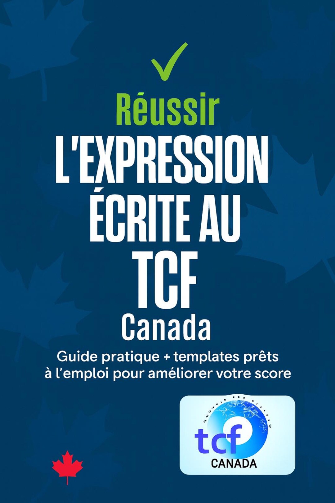 Succeeding in Written Expression for the TCF Canada – PDF Guide + Ready ...