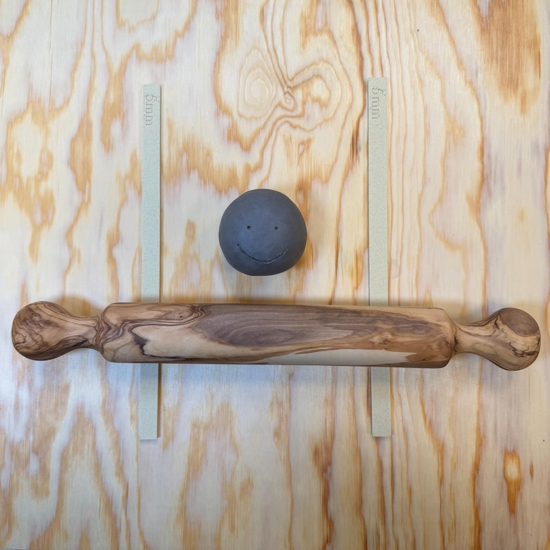 Clay Rolling Rails | 3D Printed Uniform Thickness Sticks (set of 2) - Etsy