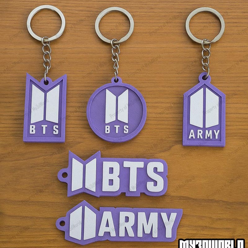 3d Printed File Bts - Etsy