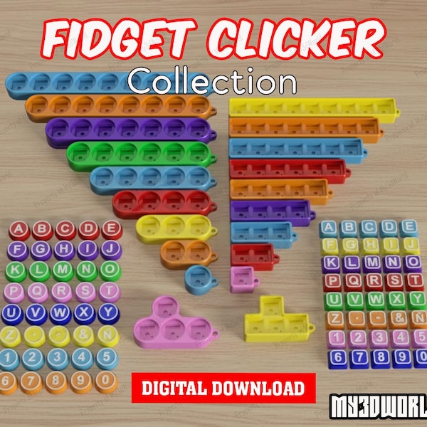 3d Print Keyboard Clicker Stl - Etsy
