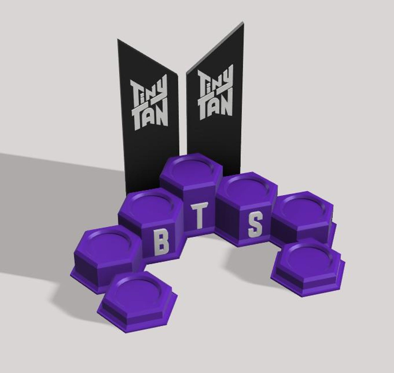 BTS Tinytan Complete Display Stand Set - STL/3MF Files (digital ...