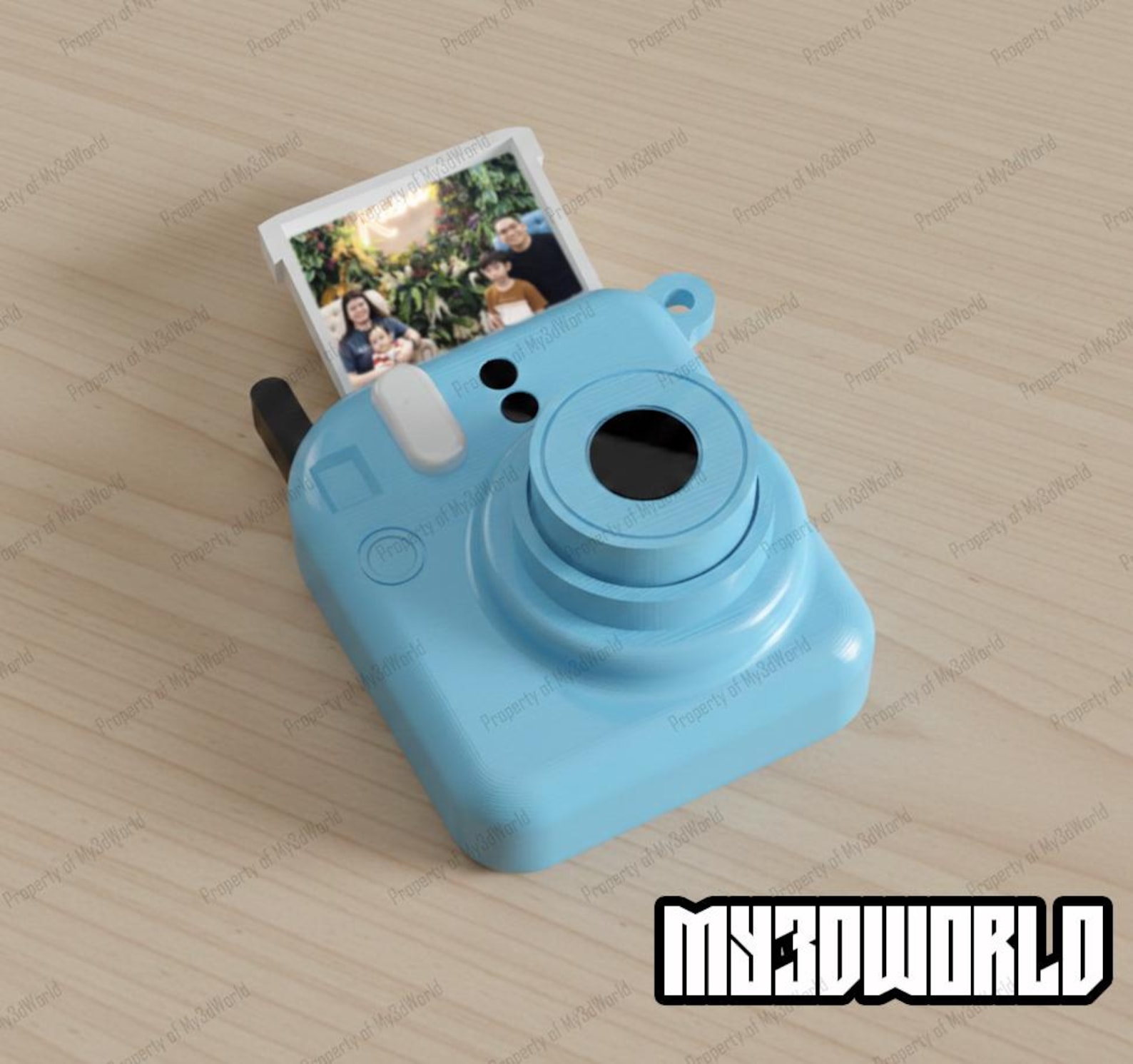 Instax Mini Camera Fidget Keychain – STL / 3MF File (digital Download ...