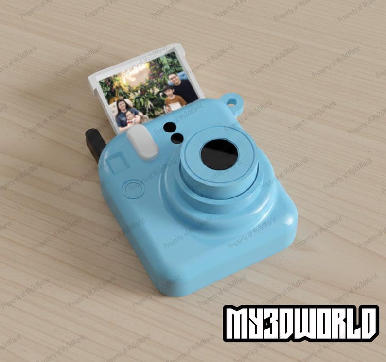 Instax Mini Camera Fidget Keychain – STL / 3MF File (digital Download ...