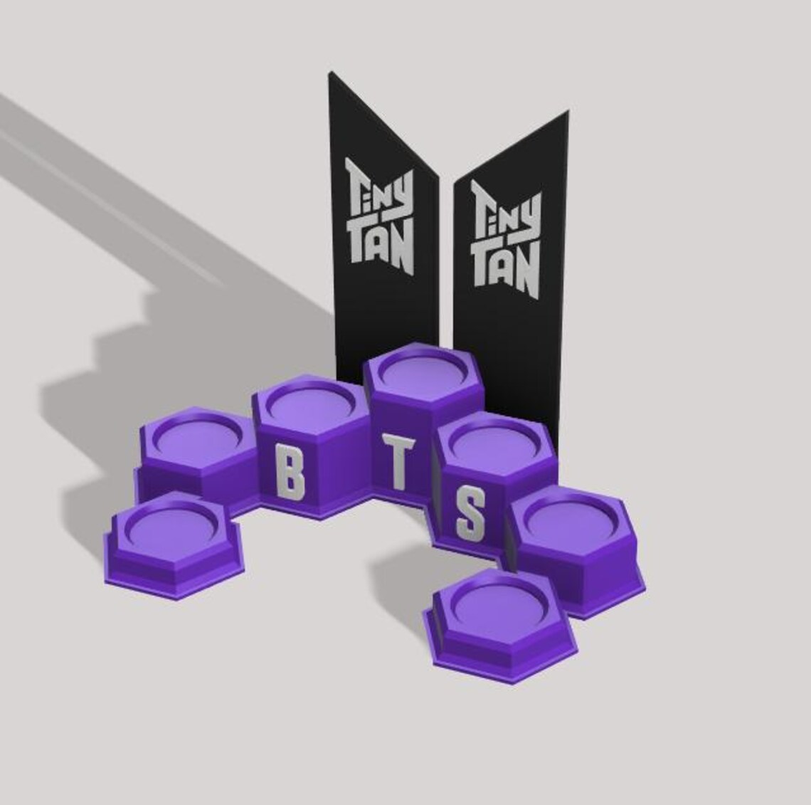 BTS Tinytan Complete Display Stand Set - STL/3MF Files (digital ...