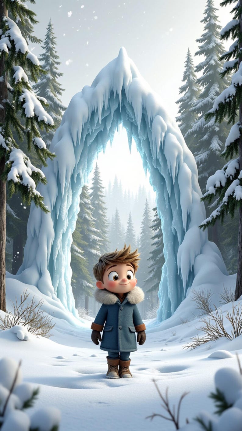 The Boy in the Snow Chasing Winters Edge. Read-aloud Auto-flipbook ...