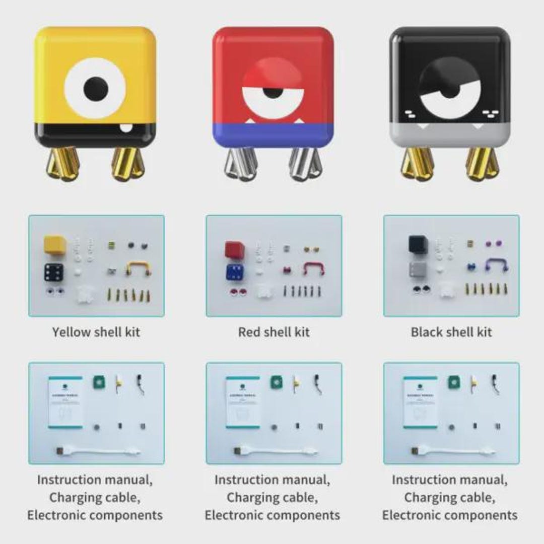 Stepbot Desk Robot DIY Kit | Interactive Desktop Gadget - Etsy