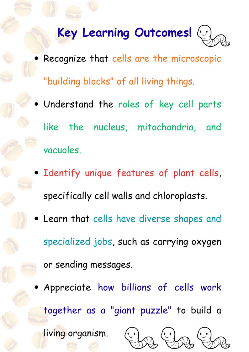 Cells: Building Blocks of Life, Kids Science Book - Etsy