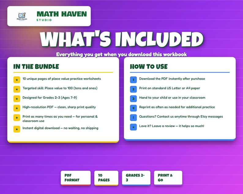 Place Value to 100 Worksheets | Tens and Ones Practice | Grade 2-3 Math ...