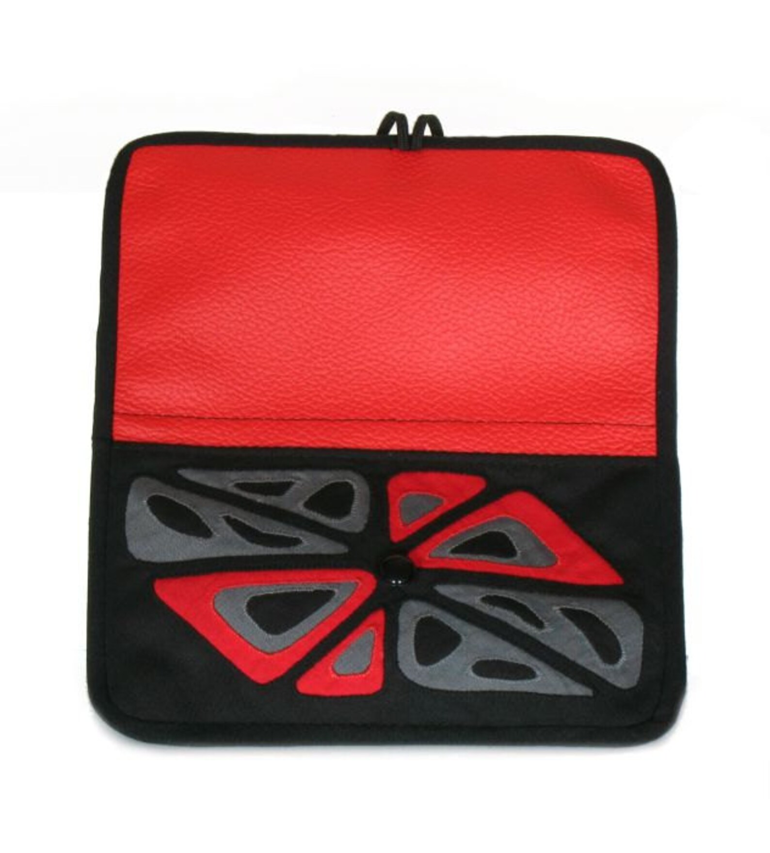 Simple Textile/leather Phone Case, Phone Pouch, Panama Mola Decoration ...