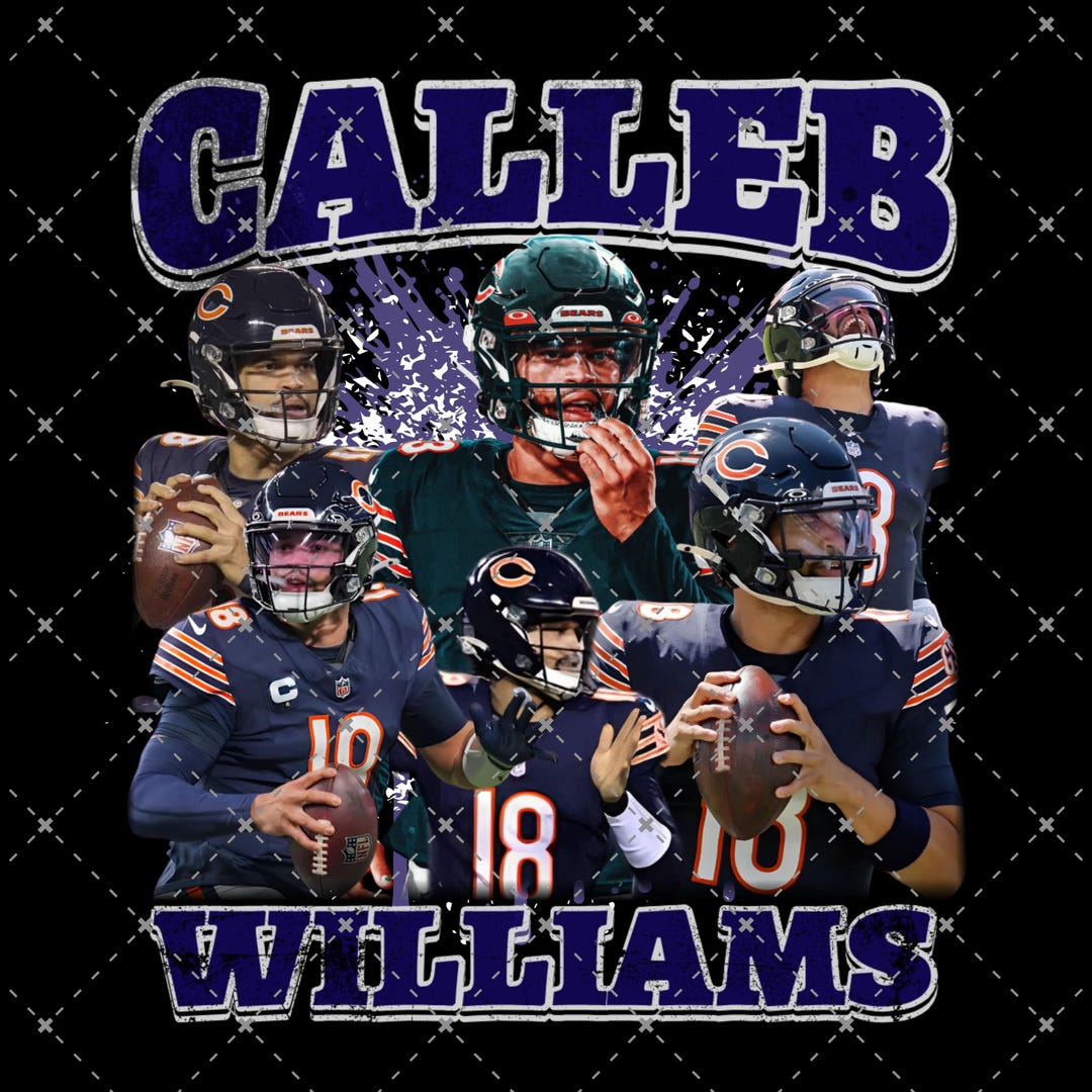 Aleb Williams Cool Celebration Png, Football Y2k Rap Design, Chicago ...