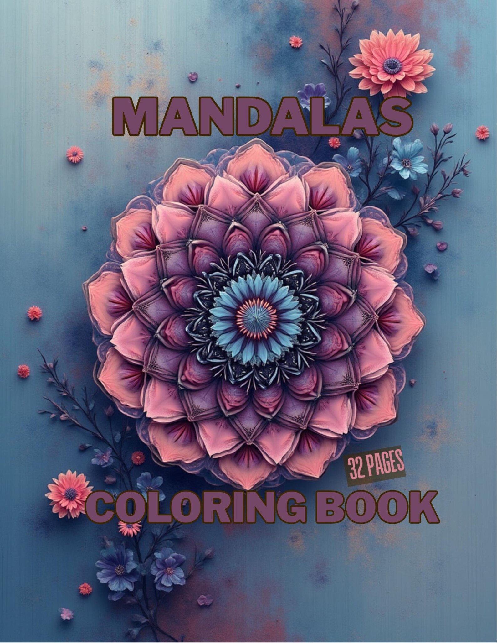 Mandala Coloring Book Printable – 32 Pages | Stress Relief - Etsy