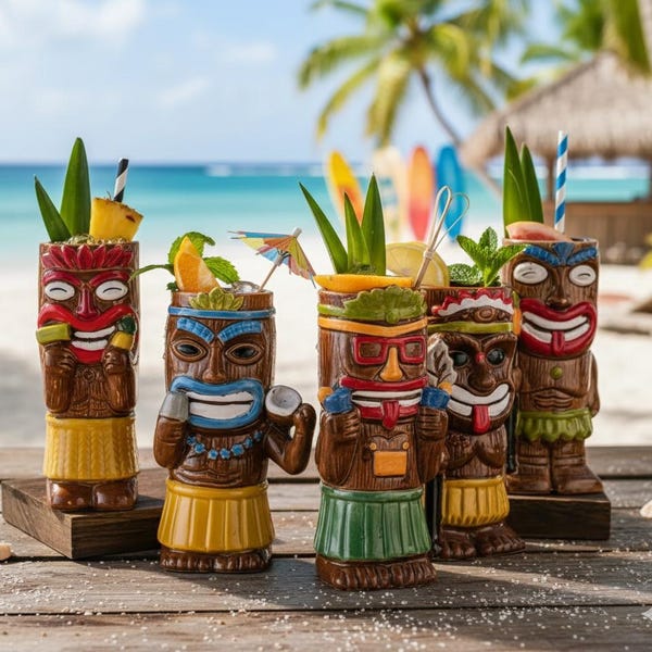 Tiki Cup - Etsy