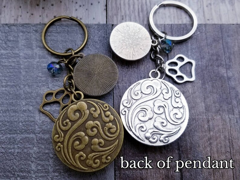 Personalized Pet Keychain With Poem & Gift Box Custom Pet - Etsy