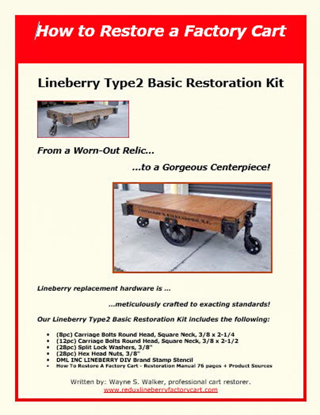 Lineberry Type2 Basic Restoration Kit - Etsy