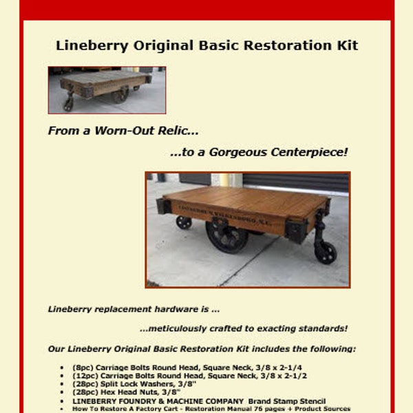 Lineberry Cart - Etsy
