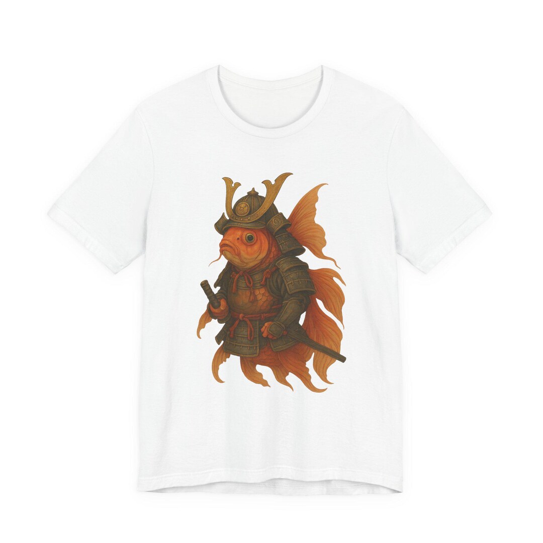 Retro Vintage 90s Samurai Goldfish Art Tshirt Shirt Shirt: Japanese ...