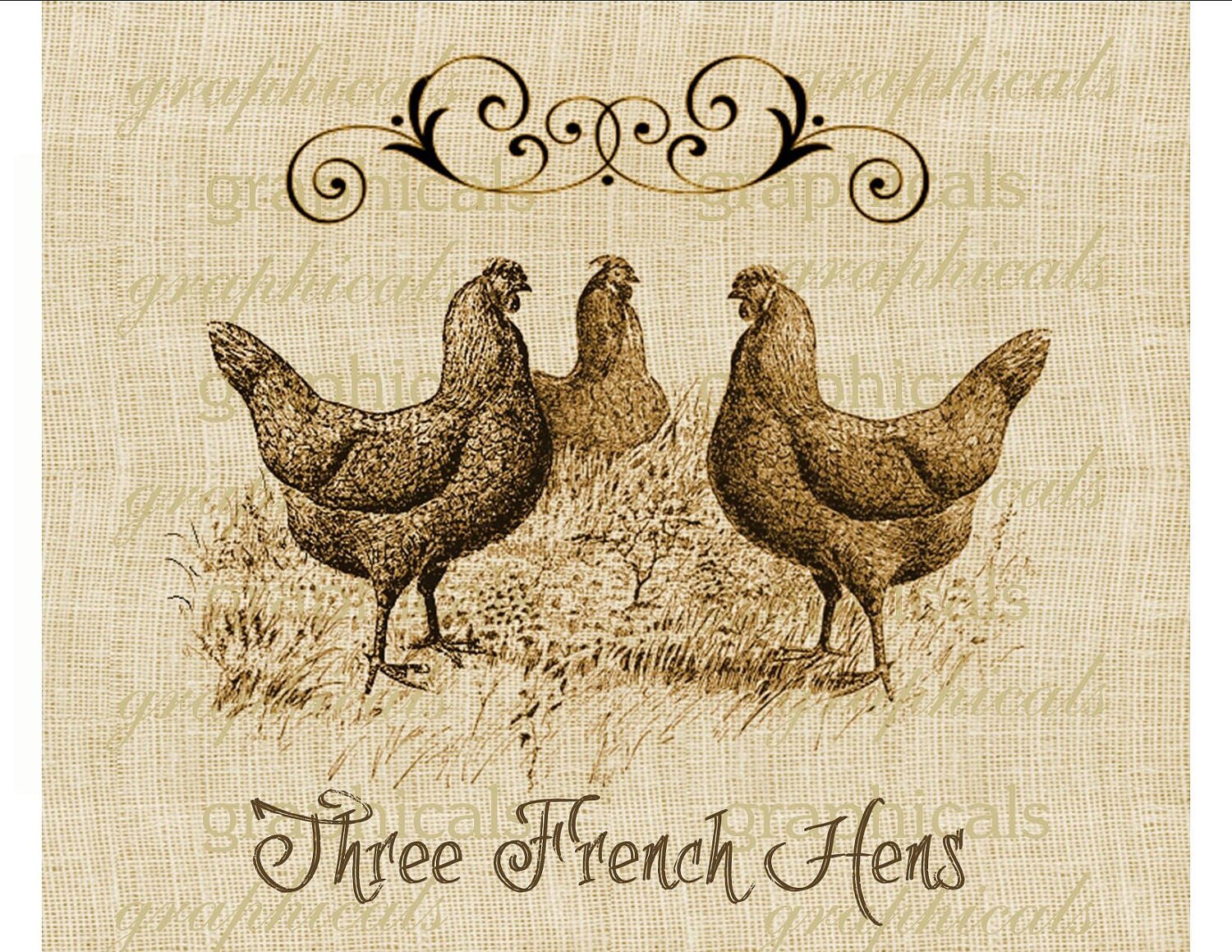 Three Hens