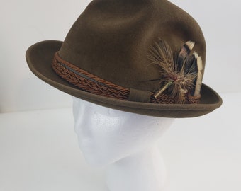 Feathered fedora | Etsy