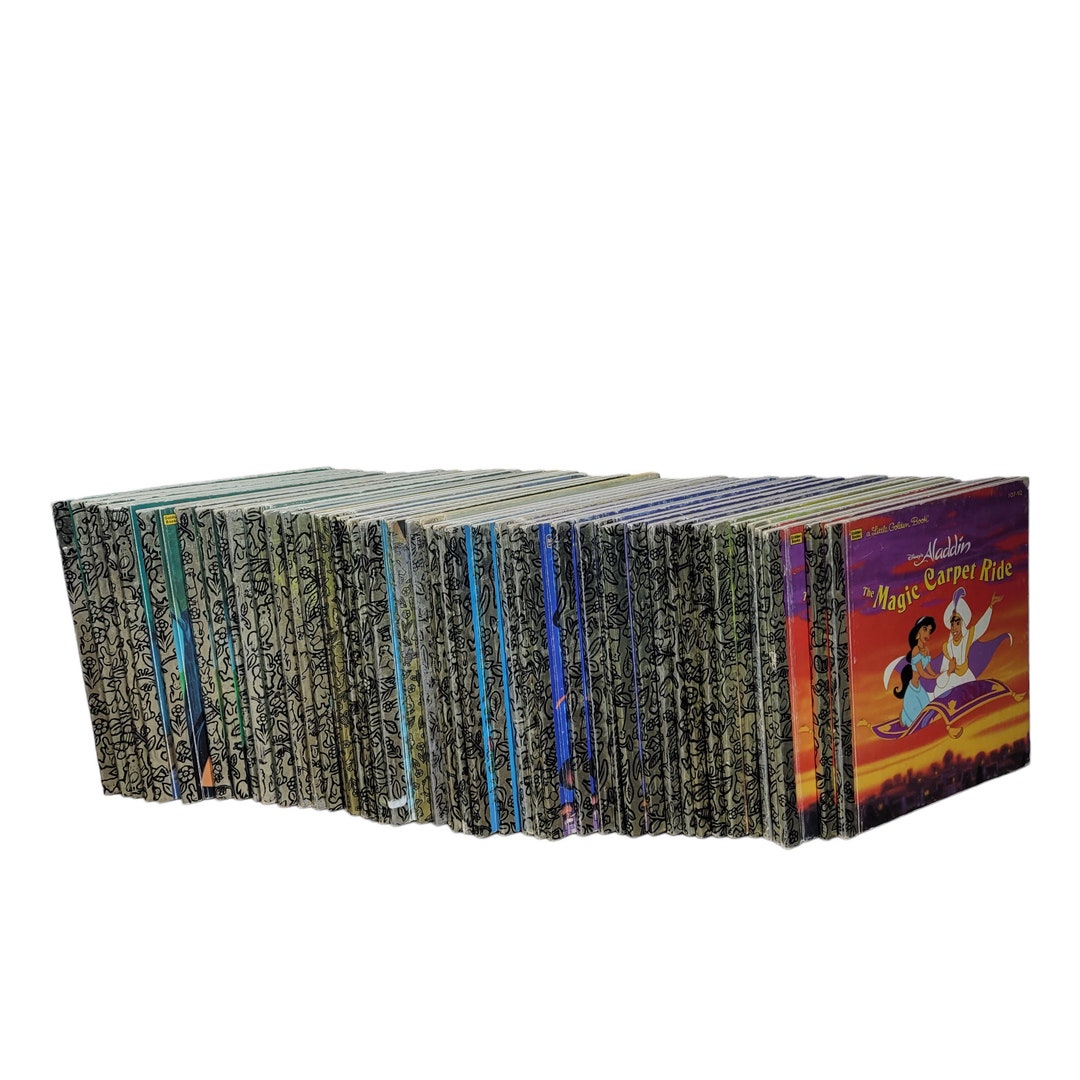 DISNEY PRINCESS Little GOLDEN Books Build A Book Lot Collection Choose ...