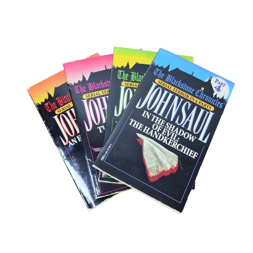The Blackstone Chronicles Series by John Saul Complete Set 1-4 Lot ...