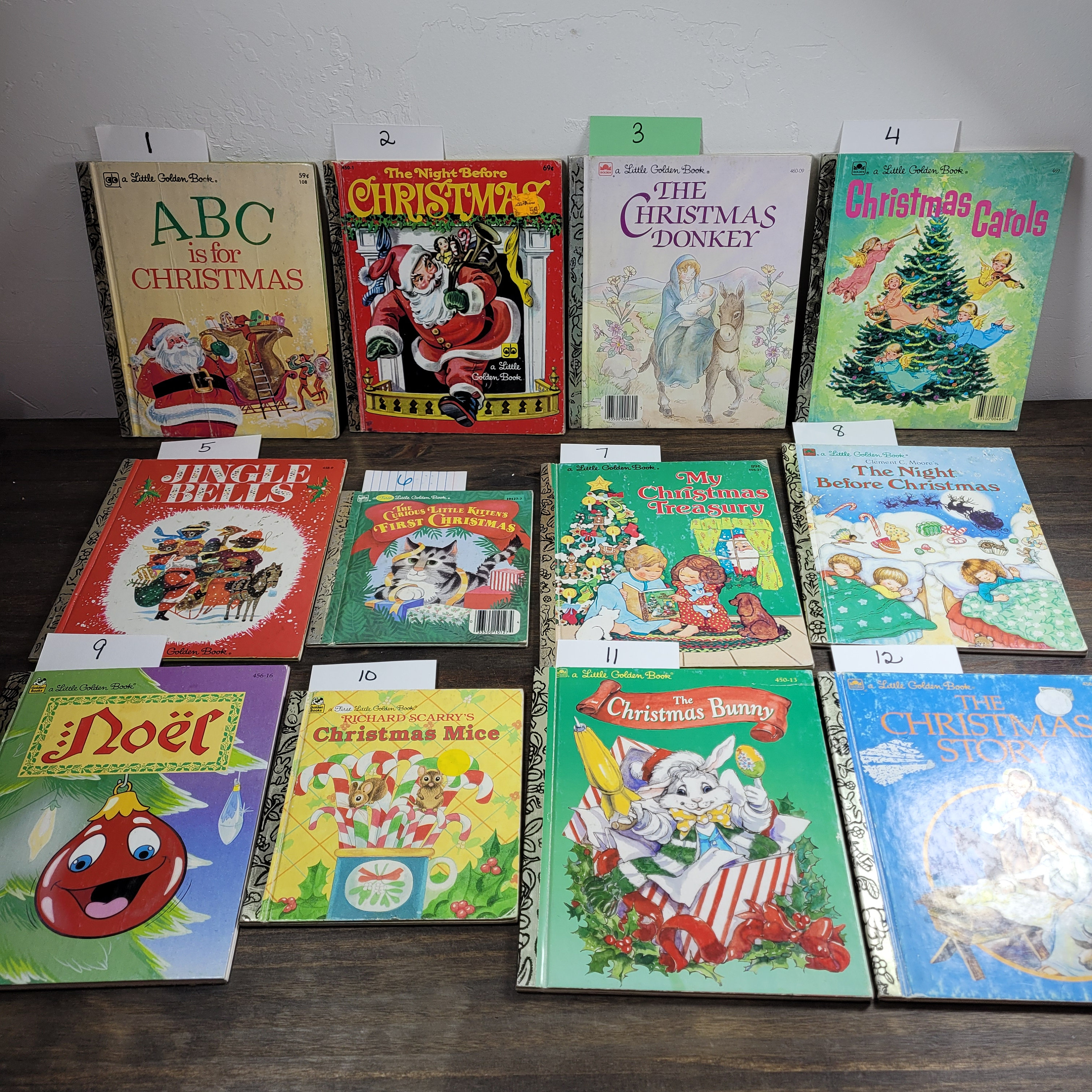 HOLIDAY Little GOLDEN Books Build A Book Bundle Collection Choose ...