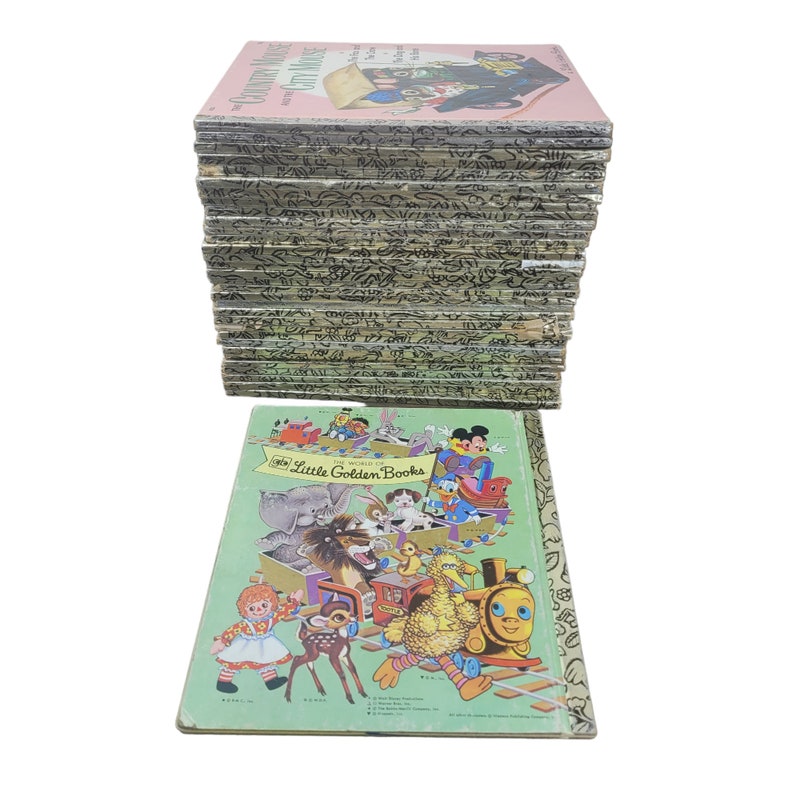 Vintage Picture Book Lot - Etsy