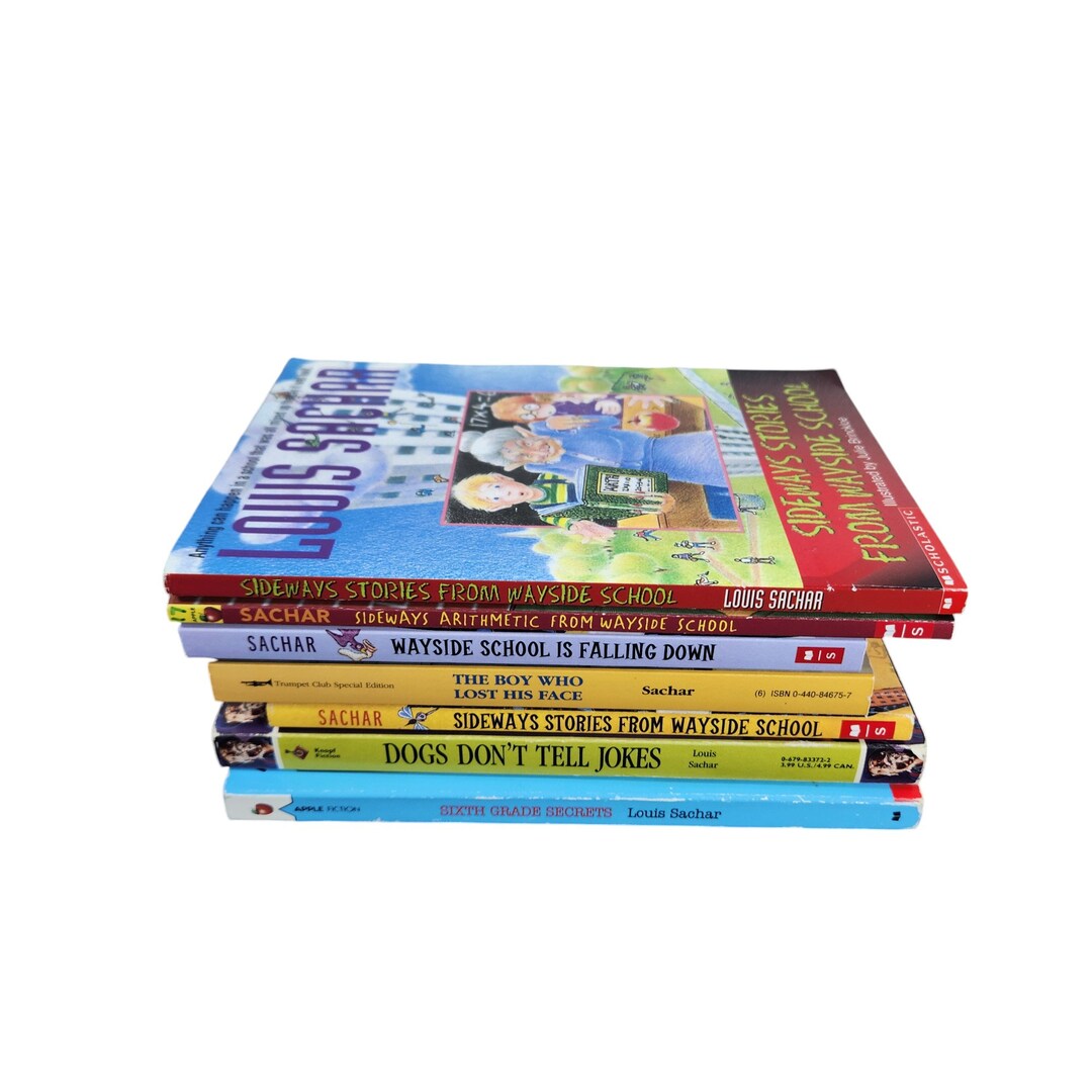 Louis Sachar Sideways Stories Arithmetic Bathroom Sixth Grade Secrets ...
