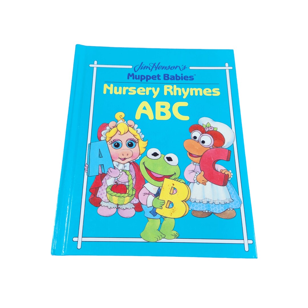 Nursery Rhymes ABC Jim Henson's Muppets Hardcover Picture Book 1992 ...