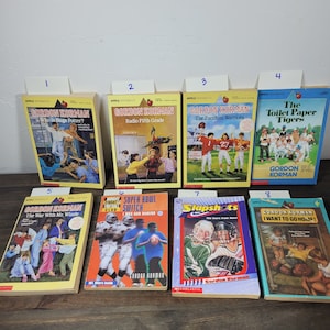 GORDON KORMAN Choose Titles Paperback Books Radio Fifth Grade I Want to ...