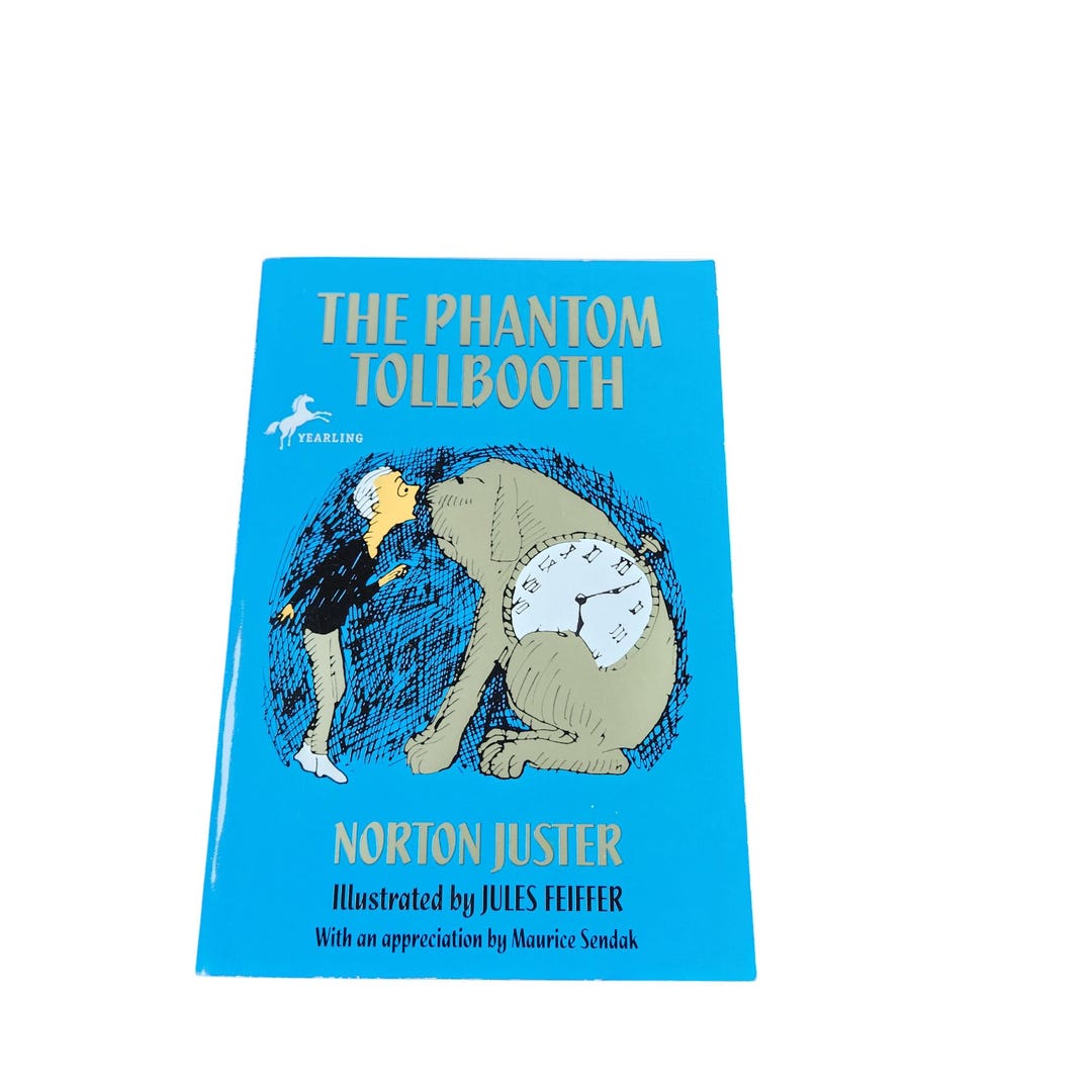 The Phantom Tollbooth by Norton Juster Vintage Paperback Book 4794 - Etsy