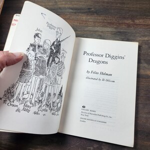 Professor Diggins Dragons Felice Holman Vintage Paperback Book 4695 - Etsy
