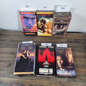 Action Adventure Drama VHS CHOOSE TITLES Video Cassette Tapes Movies ...
