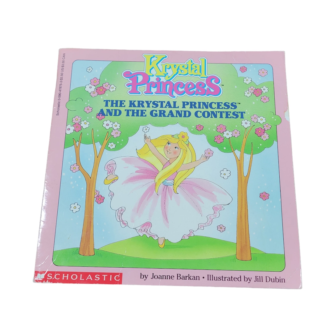 Krystal Princess and the Grand Contest Paperback Joanne Barkan P1217 - Etsy
