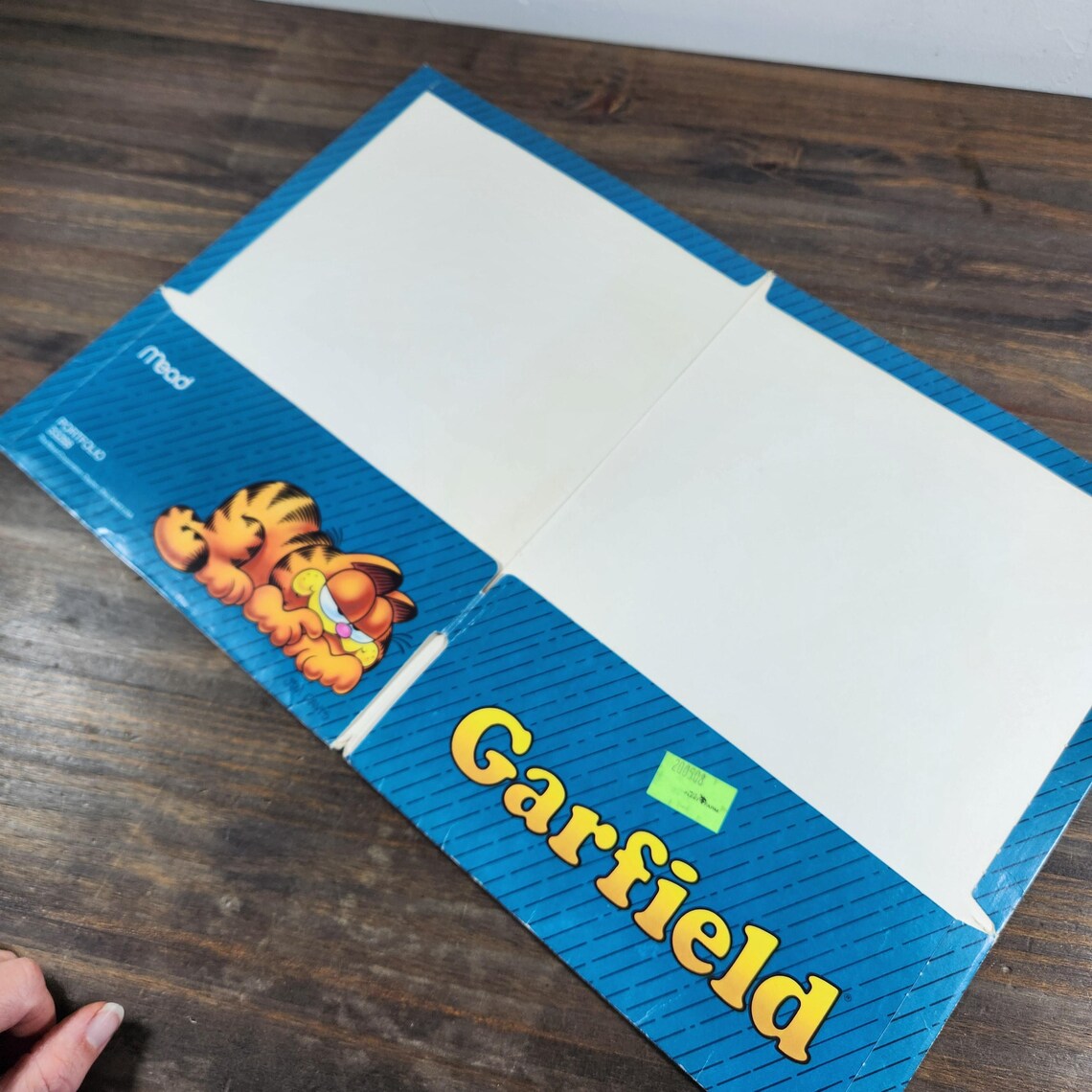 Garfield Folder Vintage Chocolate 1978 Jim Davis Mead B3 - Etsy