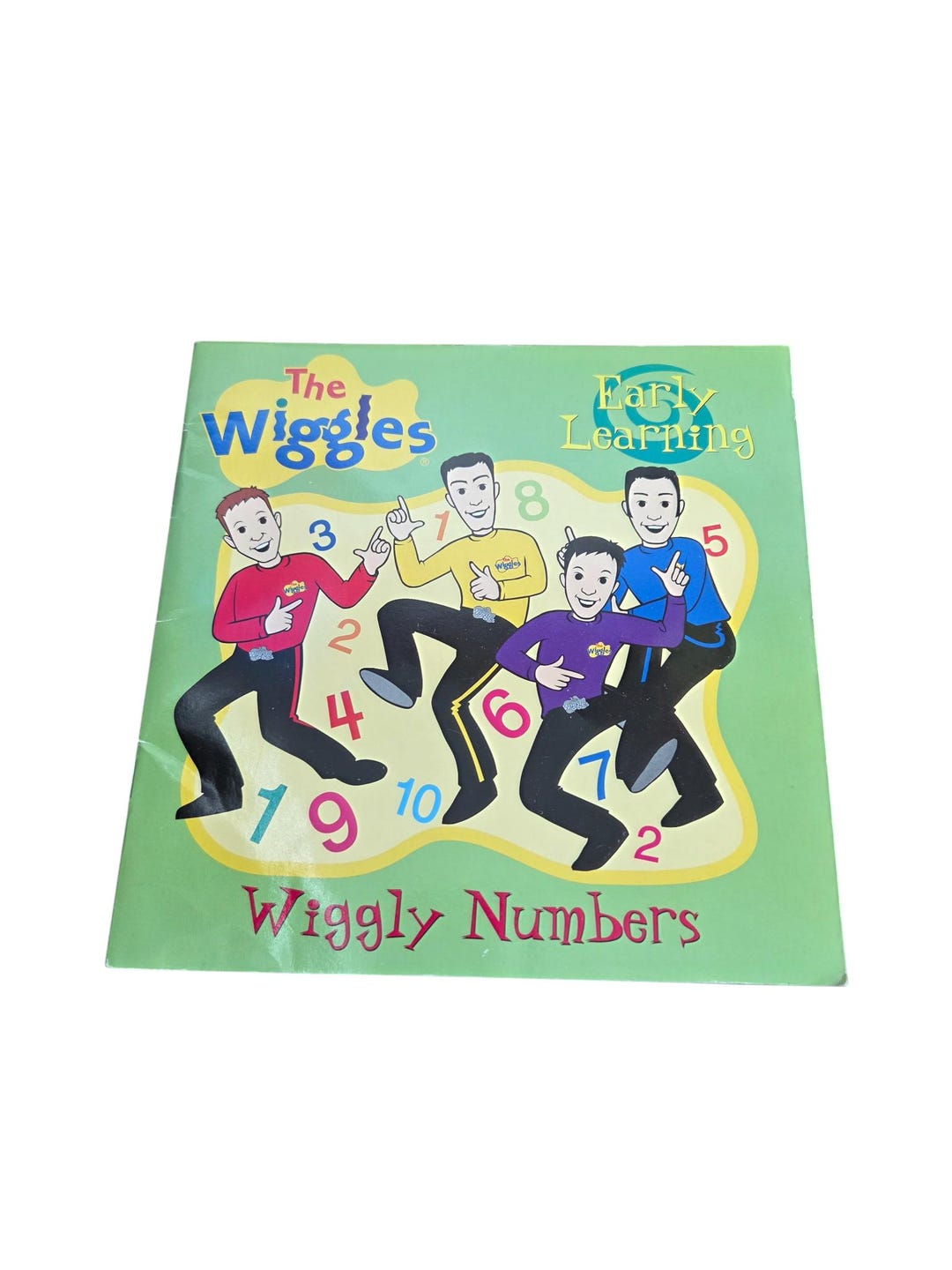 The Wiggles Wiggly Numbers Paperback Picture Book Vintage 2004 P2588 - Etsy