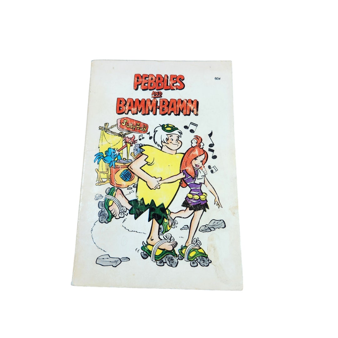 The Flintstones Pebbles and Bamm Bamm Vintage Comic Paperback Book 4174 ...