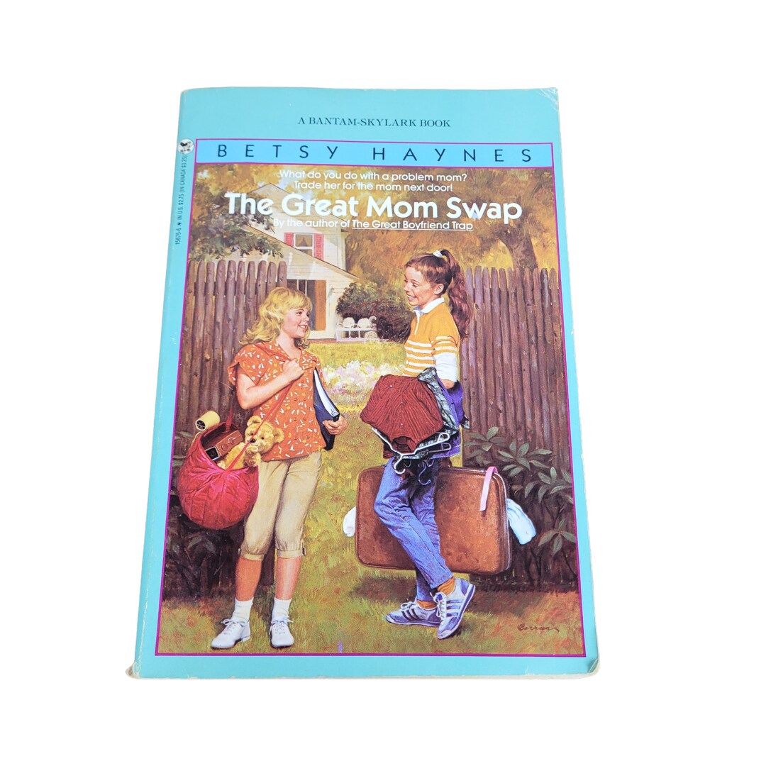 The Great Mom Swap por Betsy Haynes Chapter Book Paperback - Etsy México