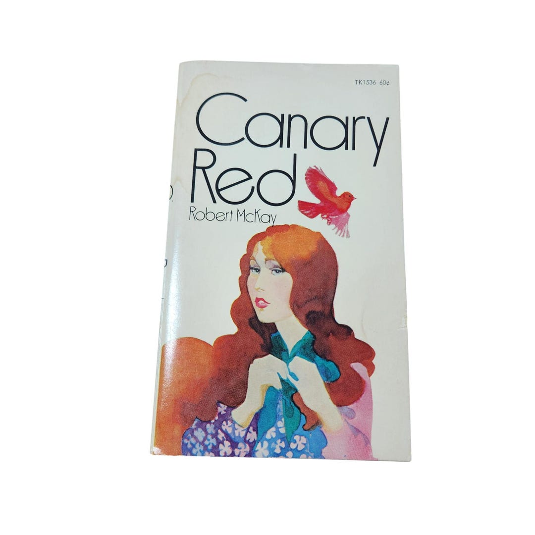 Canary Red by Robert Mccay Vintage Paperback Book Teen 4714 - Etsy