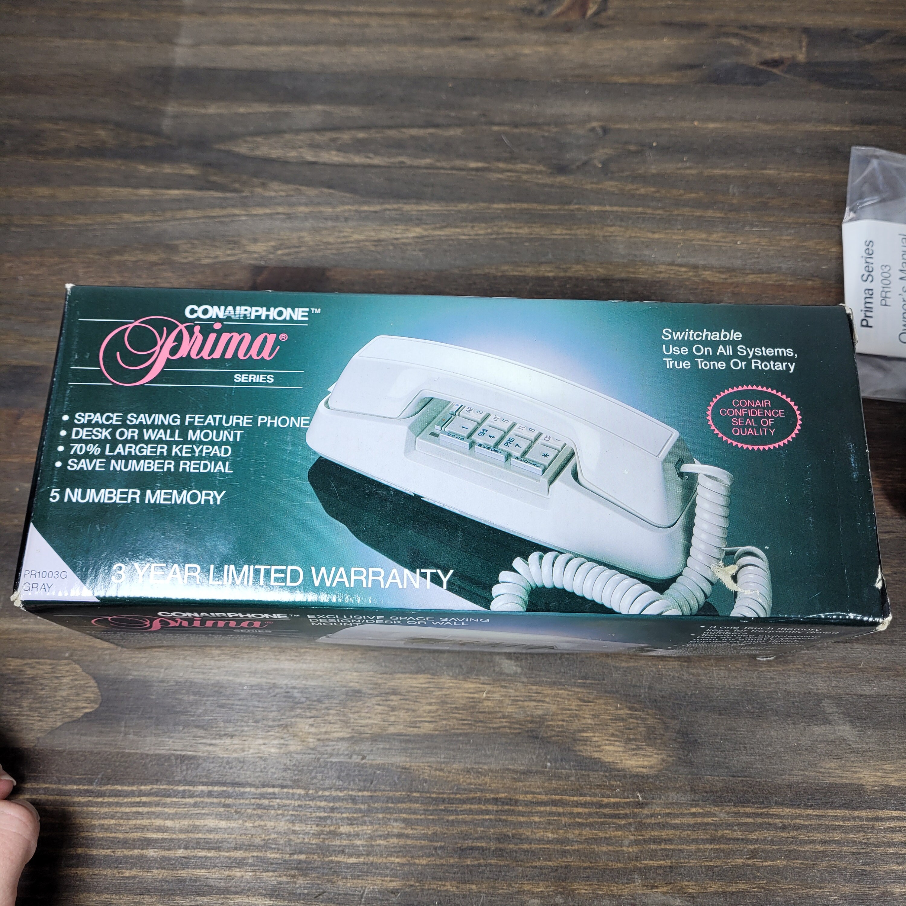 Conair Prima Space Saving Desk or Wall Mount Phone Beige - Etsy UK