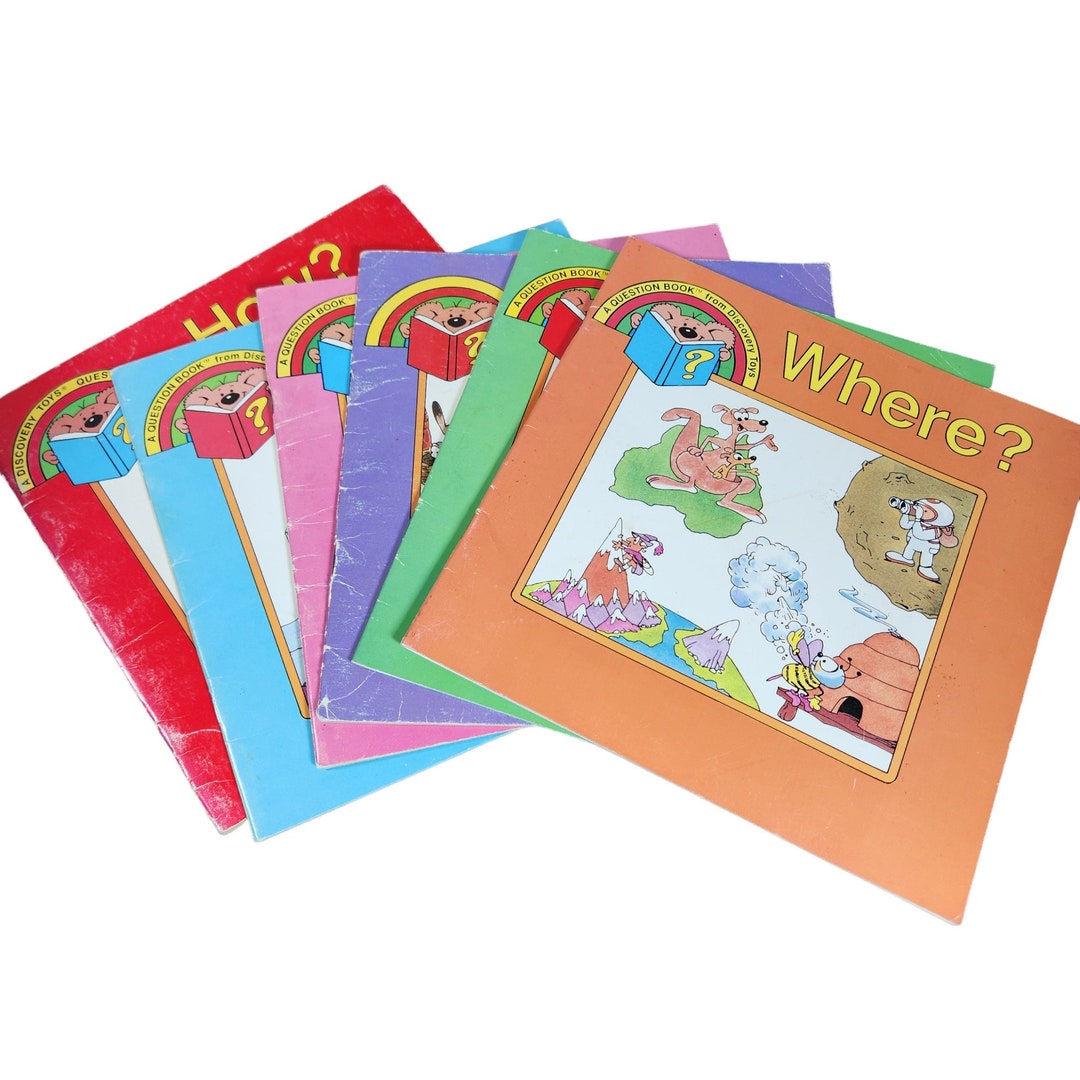 Discovery Toys Troll Question Books Paperbacks When Why How Hearing ...