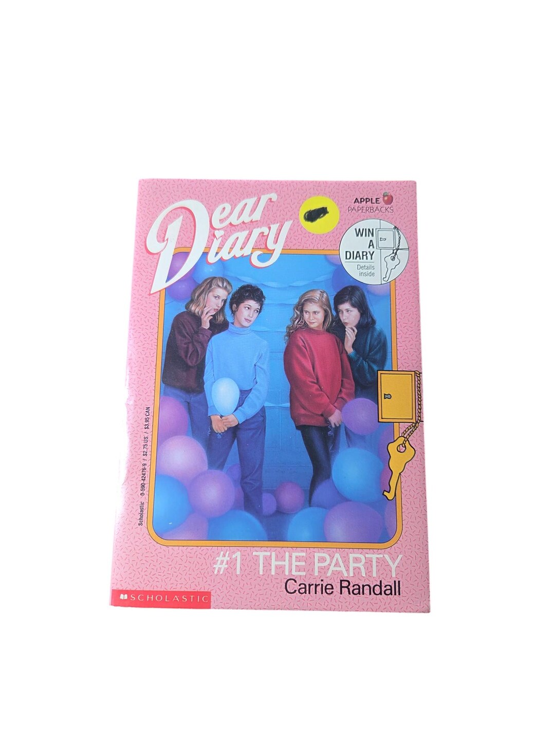Dear Diary #1 the Party Carrie Randall Paperback Scholastic 1989 ...