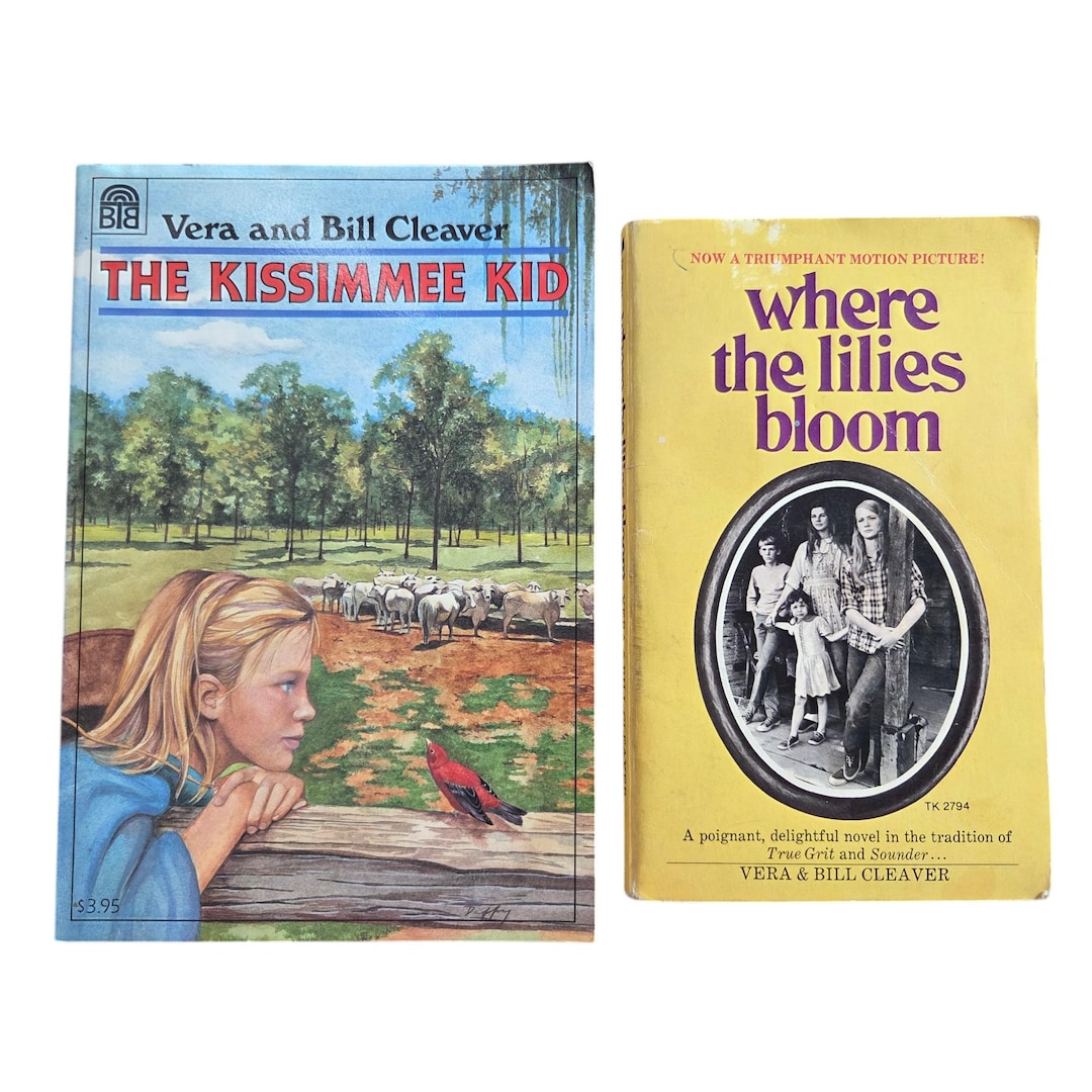 Vera & Bill Cleaver Paperback Books Lot of 2 Vintage Lilies Bloom ...