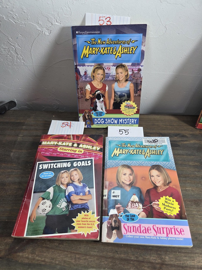 Adventures of MARY-KATE ASHLEY Series Build a Book Lot Choose Titles ...