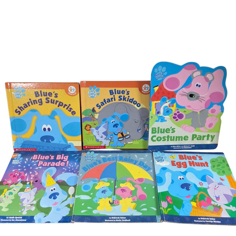 Blue S Clues Books - Etsy