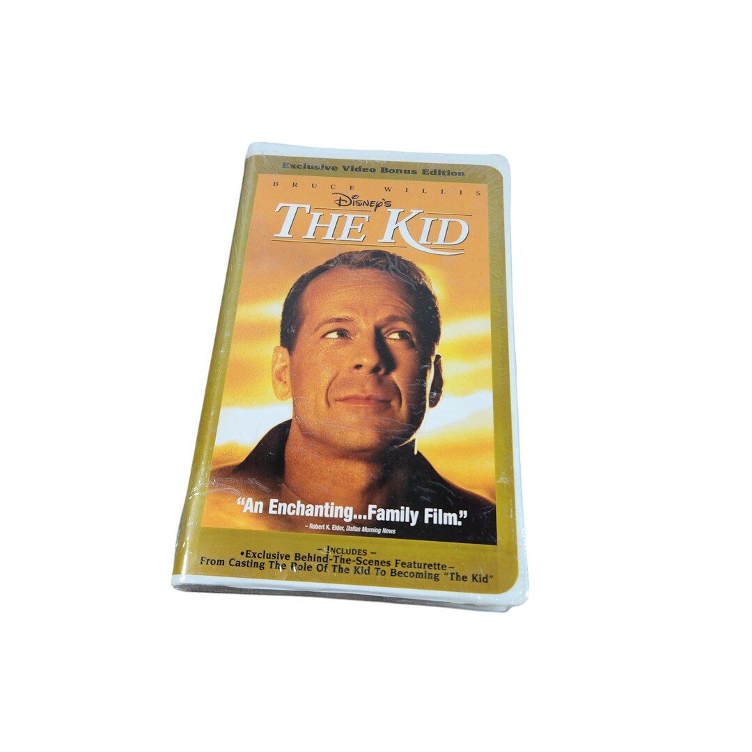 Disney the Kid Clamshell VHS Tape Movie Vintage NEW SEALED - Etsy