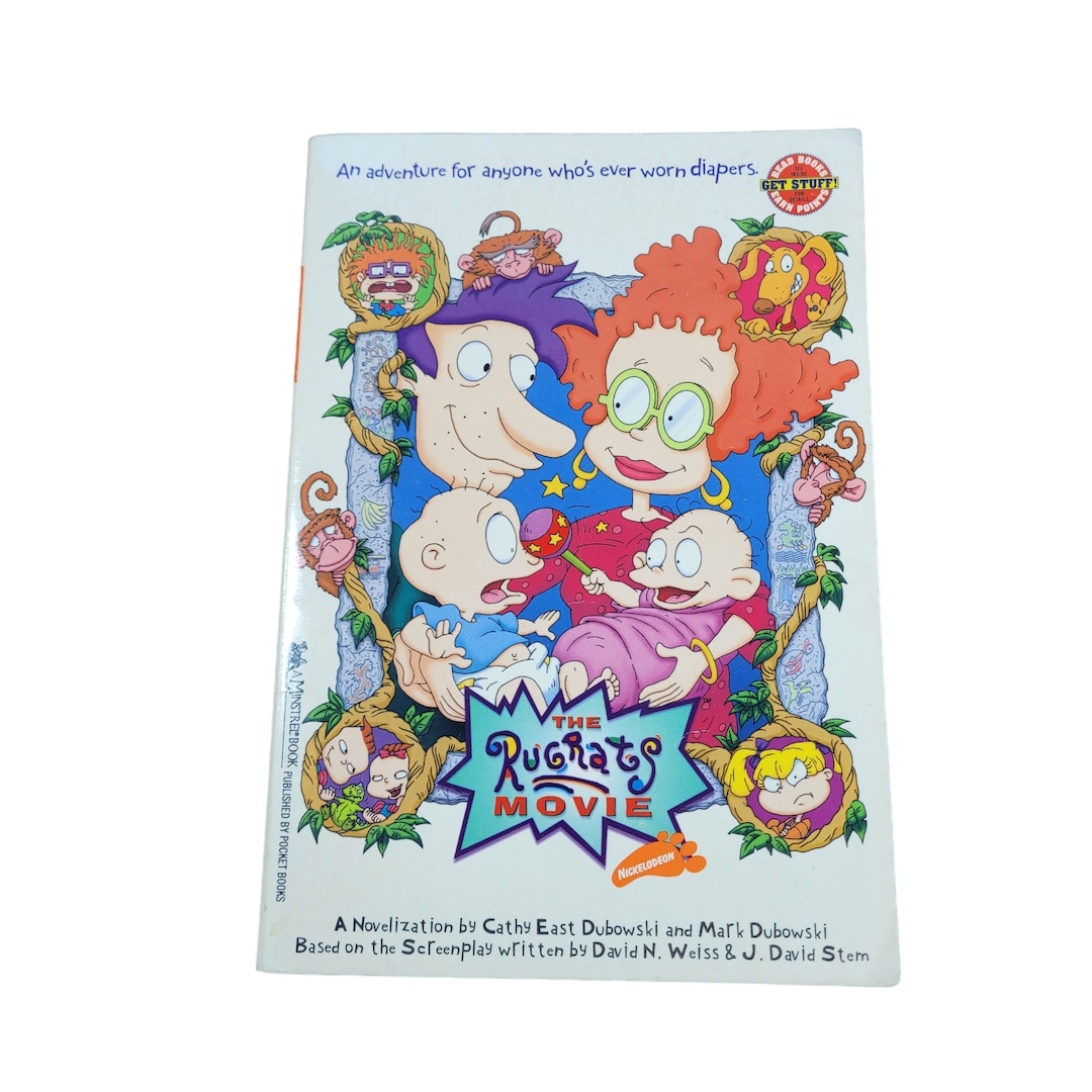 Rugrats Movie Novelization Book Paperback 90s Cartoon Nickelodeon 3690 ...