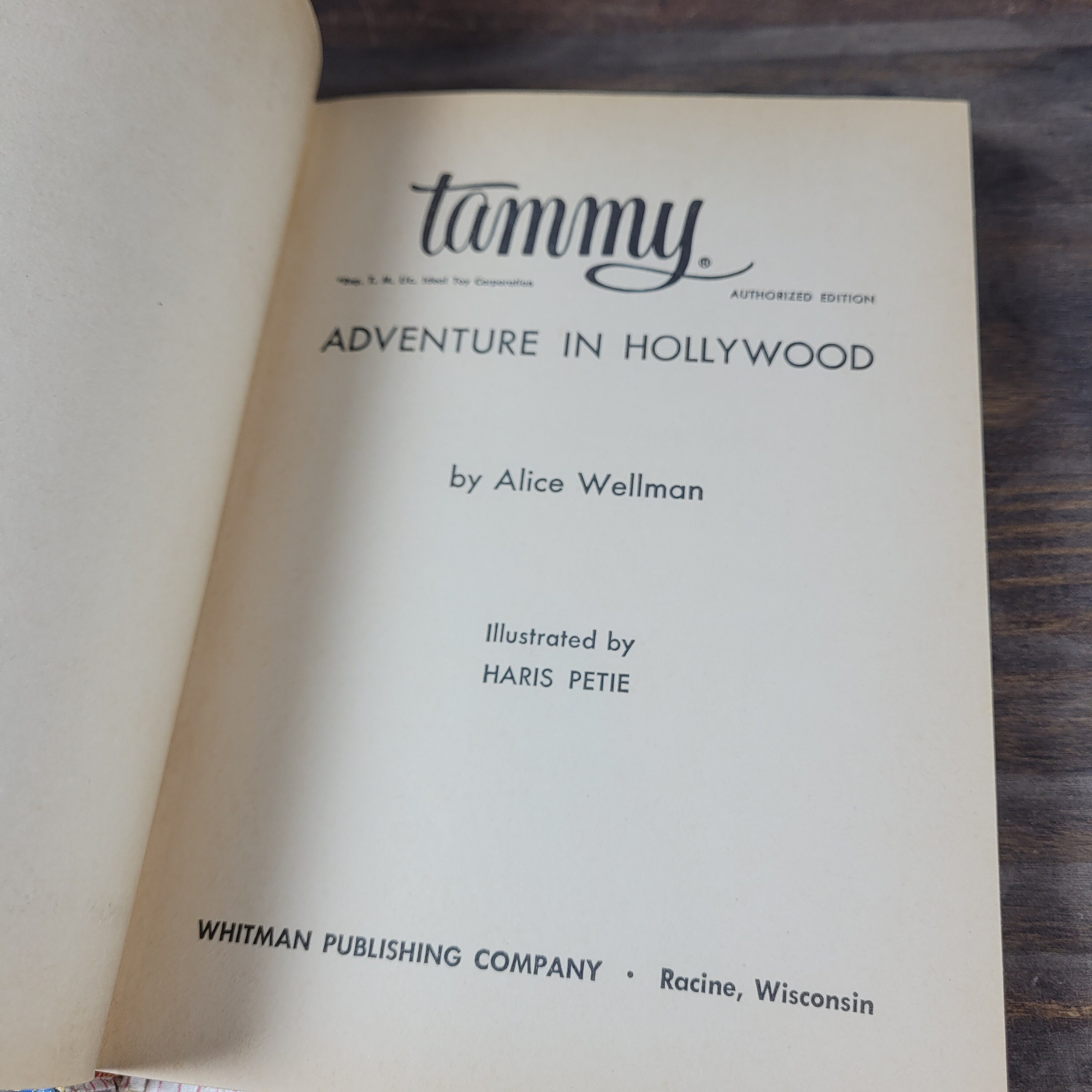 Tammy Adventure in Hollywood by Alice Wellman Whitman - Etsy