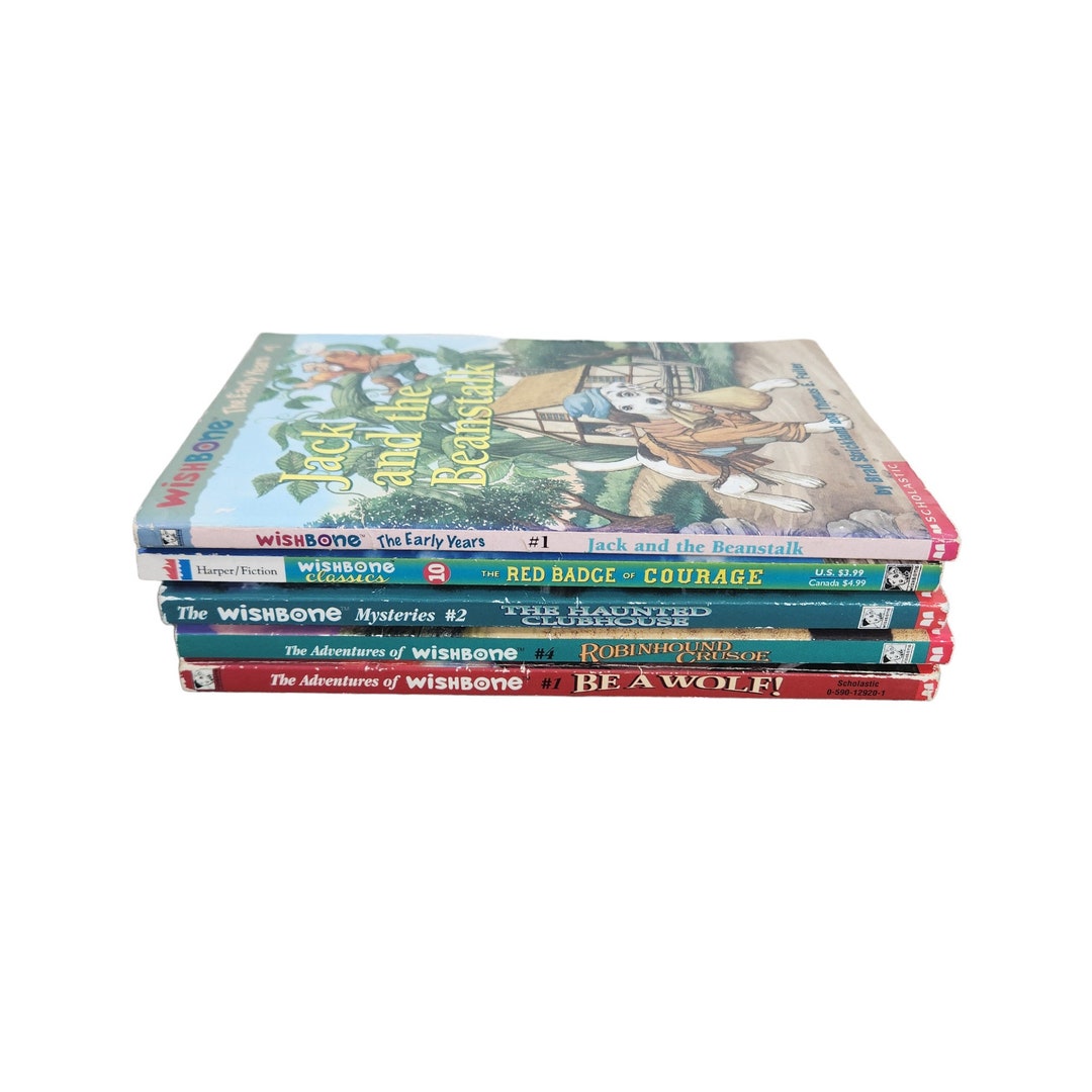 Wishbone the Dog Mysteries Adventures Series Books Bundle Lot of 5 ...