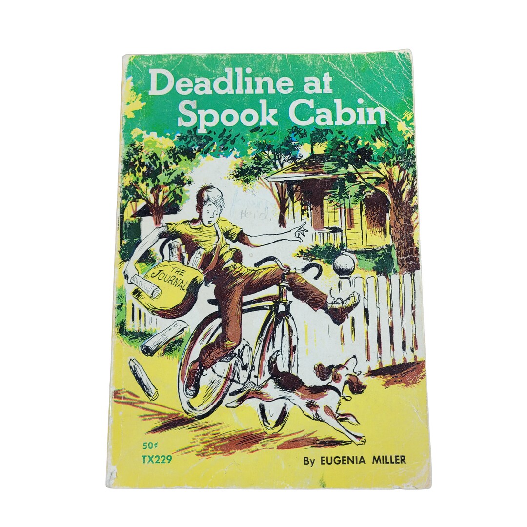 Deadline at Spook Cabin by Eugenia Miller Children's Fiction 1969 ...